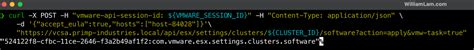 using vsphere lifecycle manager vlcm api to patch group of esxi hosts