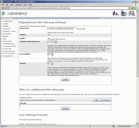xml sitemap for cre loaded module from magneticone