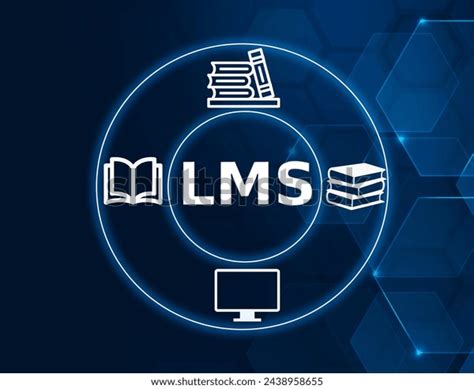 Lms Acronym Library Management System Gives Stock Illustration