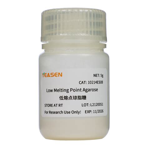 低熔点琼脂糖 低熔点琼脂糖凝胶试剂 Low Melting Point Agarose