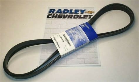 12654815 New Gm Oem Serpentine Belt Chevrolet Buick Gmc Bwall2 Ebay