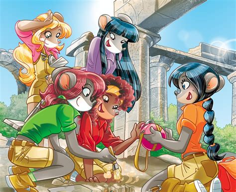 Pin By Nicky Stilton On The Thea Sisters Cute Drawings Cartoon