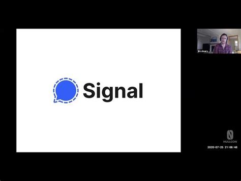 Nullcon Talk Pushing Private Communication Forward Engineering At Signal From Nullcon Class