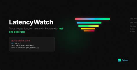 Latencywatch Trace Nested Function Latency In Python With Just One Decorator By Nagaraj