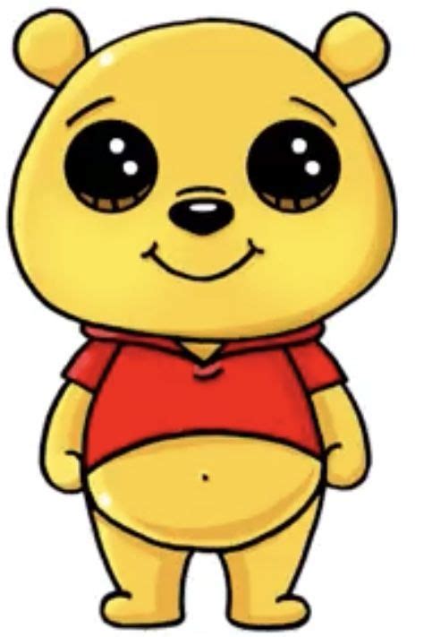 How To Draw Chibi Pooh Bear Artofit
