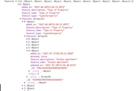 Javascript Update Particular Object Of Features Array Stack Overflow