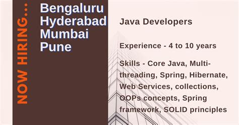 Ashok Surana Jain On Linkedin Hiring Corejava Multithreading Spring Hibernate J2ee
