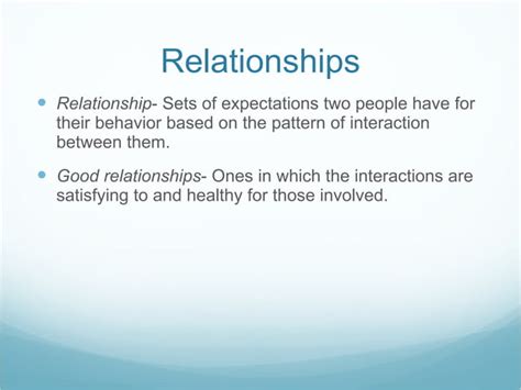 Chap7 Understanding Interpersonal Relationships Ppt