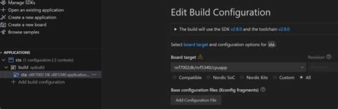 Board Configuration Inquiry Custom Board Nordic Q A Nordic