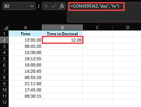 Convert Time To Decimal In Excel Easy Ways