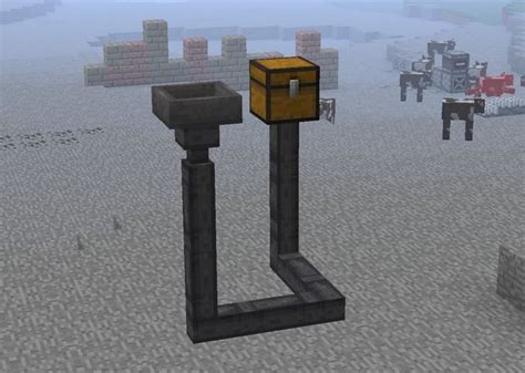 Hopper Clock Water Dispenser R Minecraft