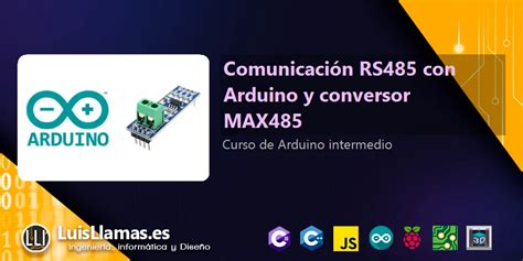 comunicación rs485 con arduino y conversor max485