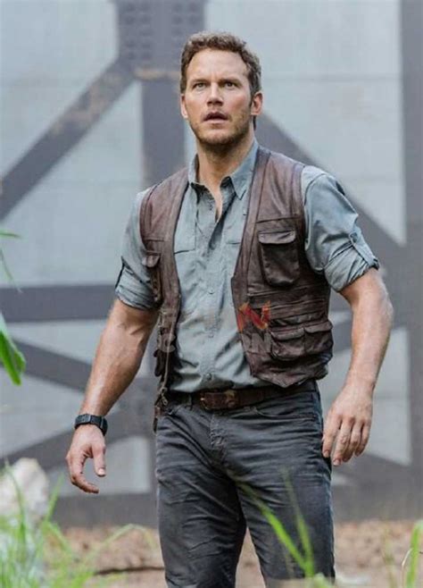 Buy Chris Pratt Jurassic World Vest Owen Biker Vest