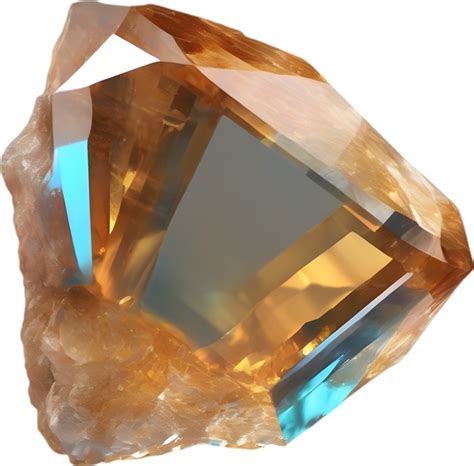 Ai Generated Topaz Stone Colorful Gemstone Clipart 41320825 Png