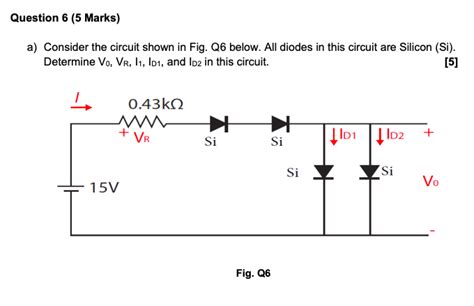 Solved A Consider The Circuit Shown In Fig Q Below