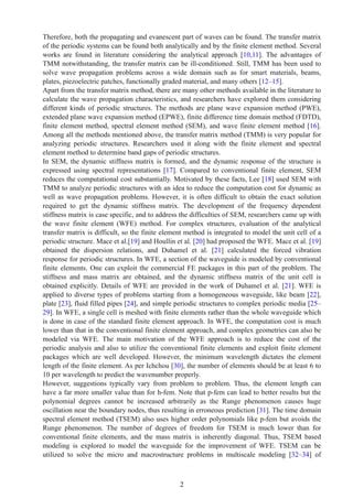 Validation Of Time Domain Spectral Element Based Wave Finite Element Method For D Axial