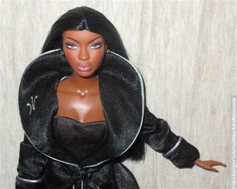 Close Up Adele Makeda Deebeegees Virtual Black Doll Museum™
