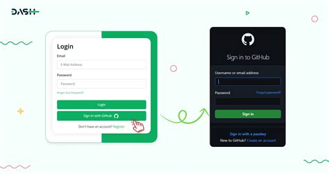 Sign In With Github Dash Saas Add On Easy Developer Login
