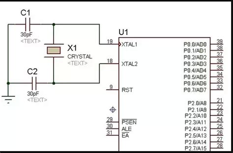 Microcontroller What Is The XTAL Clock Used For In An Microntroller Electrical