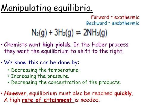 Factors Affecting Dynamic Equilibrium Gcse Lesson Sc15b Triple Teaching Resources