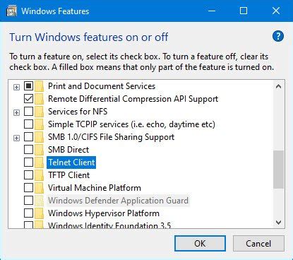 How To Enable Telnet In Windows 11