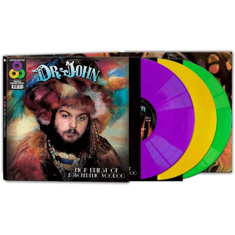 Dr John High Priest Of Psychedelic Voodoo Purple Yellow Green 3 Vi