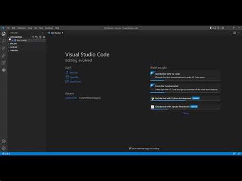 Use Virtual Environment In Vs Code Youtube