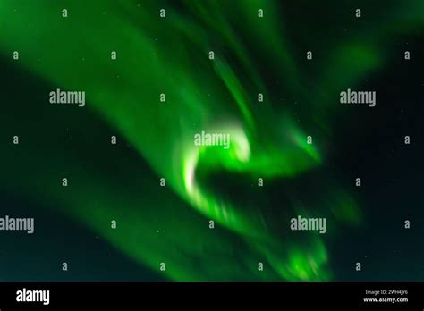 Aurora Borealis Northern Lights At Yellowknife Northwest Territories