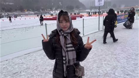 Vlog 1박2일 강원도 여행 홍천 비발디파크 스키장 화천 산천어 축제 브이로그 초심자에서 중상급코스까지 폭설 속 세시간 낚시 후 산천어구이 먹방🐟☃️ Youtube