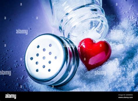 Conceptual Image Of Excess Salt Stock Photo Alamy