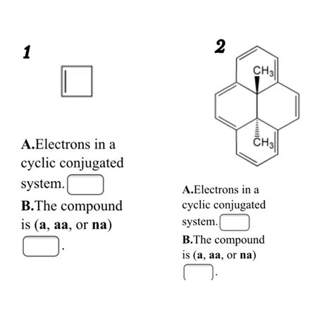 Solved For Each Of The Species Below Identify Any Cyclic