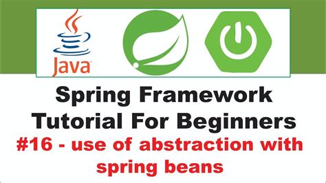 spring framework tutorial for beginners 16 youtube
