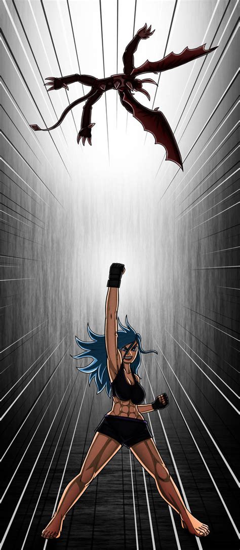 Commission 644 Malena Vs Demon By Artemis Polara On Deviantart