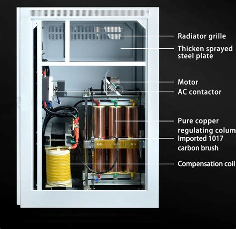 SBW Series Three Phase Servo Motor Type Kva Kva Kva Automatic Voltage Regulator Stabilizer