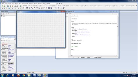 Tutorial Menggunakan Kondisi Pada Delphi Tugas Kuliah