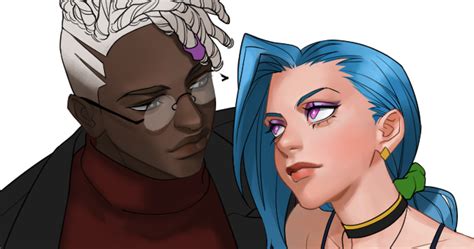 Jinx Ekko And Firelight Ekko League Of Legends And 1 More Drawn By