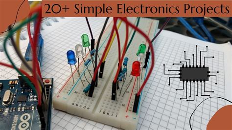20 simple electronics projects and small basic hobby projects circuits