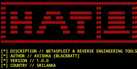 GitHub BLACKRATTX HAT Metasploit Reverse Engineer Tools HAT Project Is Specially Created To