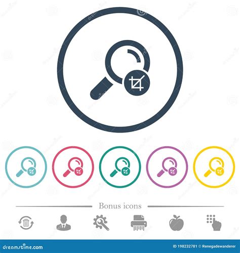 Limiting Search Results Icons On Horizontal Menu Bars Vector Illustration