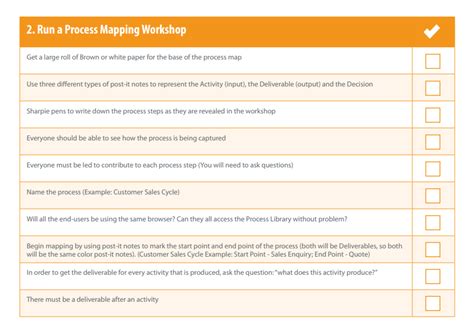 Process Mapping Checklist How To Make An Accurate Process Map