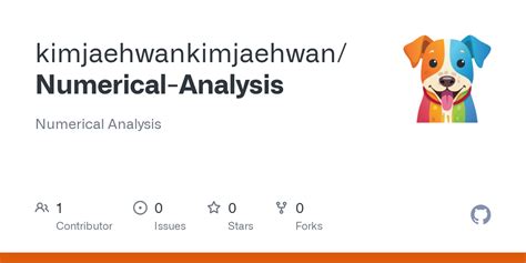 Numerical Analysis 1주차 1 Ipynb At Main · Kimjaehwankimjaehwan Numerical