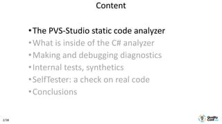 How To Create A High Quality Static Code Analyzer Pptx