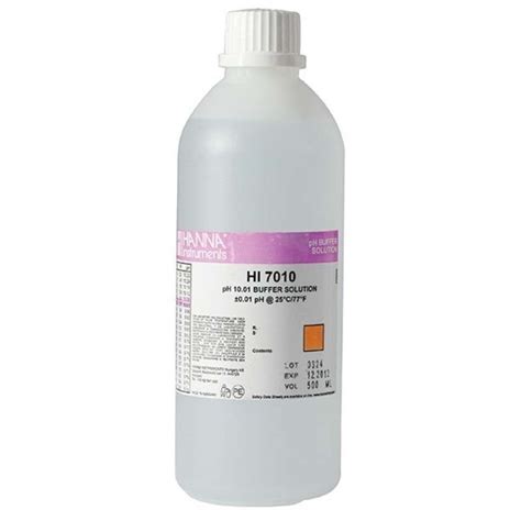 Jual Hanna Hi 7010l Buffer Solution Ph 10 Cap 500 Ml Di Seller Anes