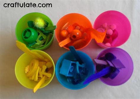 Colour Sorting Cups Craftulate Colour Sorting Cups Craftulate