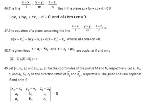 Three Dimensional Geometry Class 12 Pcmb Ncert Mathematics