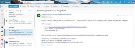 Configure Site Storage Notifications For Group Connected Sharepoint Sites Espc Conference 2025