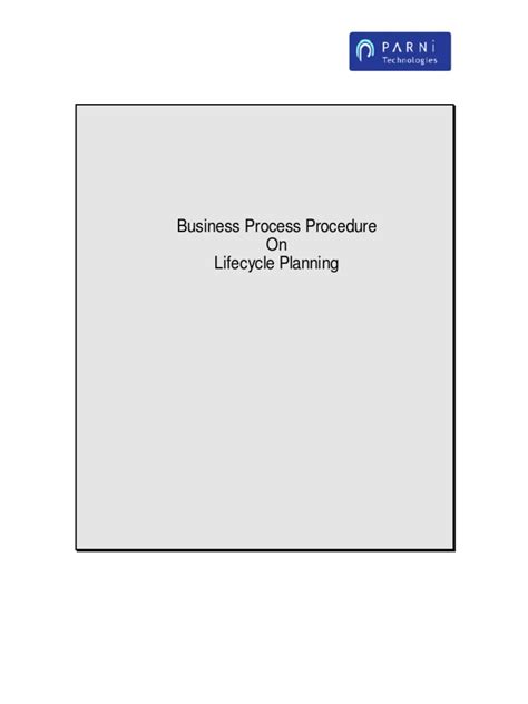 Pdf Setup Lifecycle Planning Dokumen Tips