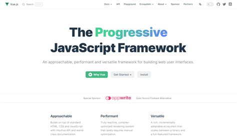 10 Best Web Application Frameworks For 2025