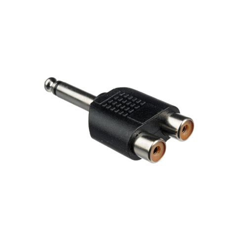 Rca To Mono Ts Mm Adapter Muzikone