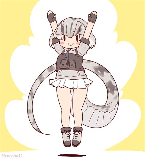 Coroha Boa Constrictor Kemono Friends Kemono Friends Kemono Friends Girl Arms Up